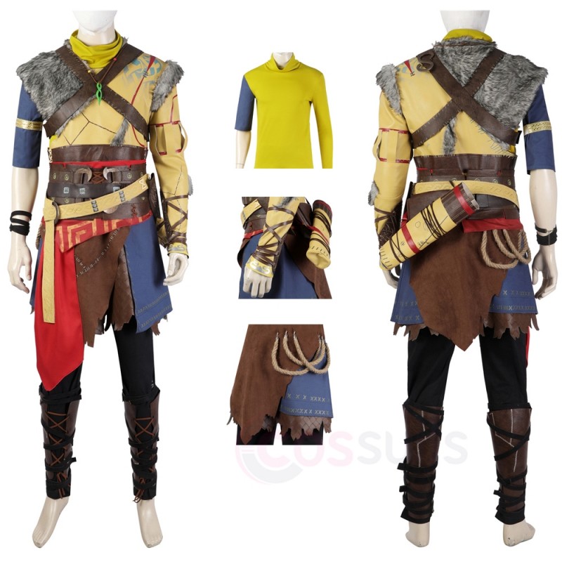 God of War Ragnarok Atreus Cosplay Costumes For Halloween - CosSuits