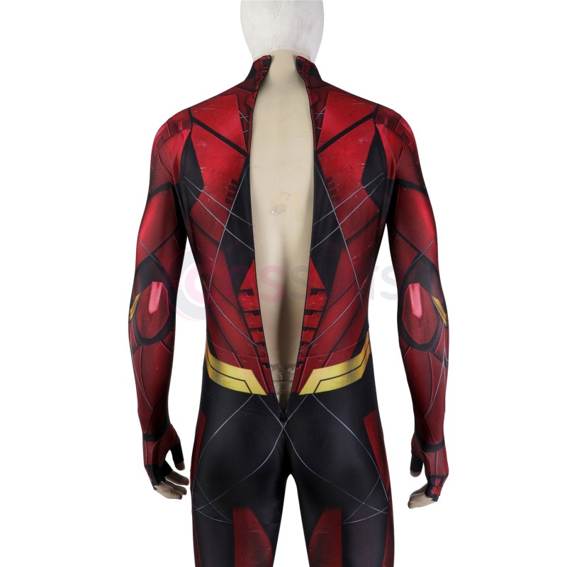 Justice League Barry Allen Cosplay Costumes For Halloween - CosSuits