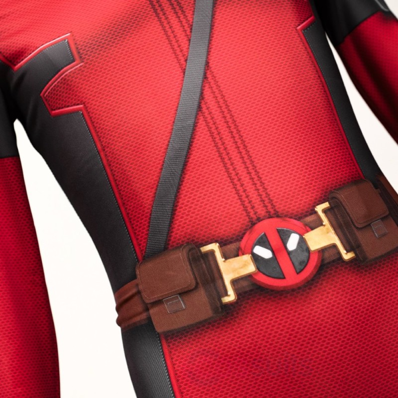 Baby Deadpool Cosplay Costumes Kids Deadpool 3 Cosplay Suit - CosSuits