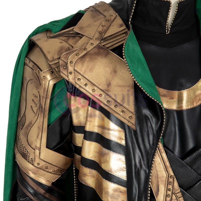 Loki Cosplay Costume 2021 TV Loki Laufeyson Armor Suit - CosSuits
