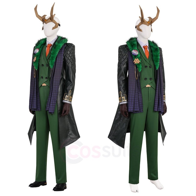 Marvel Rivals Loki Presidential Cosplay Costume Charismatic Halloween ...