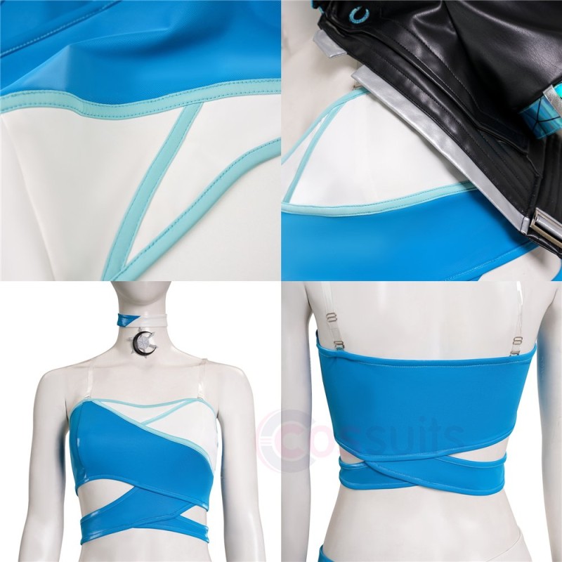 Luna Snow Seol Hee Game Cosplay Costume Marvel Rivals Suits Top Level ...