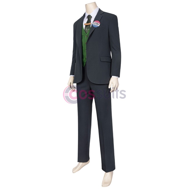 Marvel 2021 LOKI New Cosplay Costume LOKI Cotton Suit - CosSuits