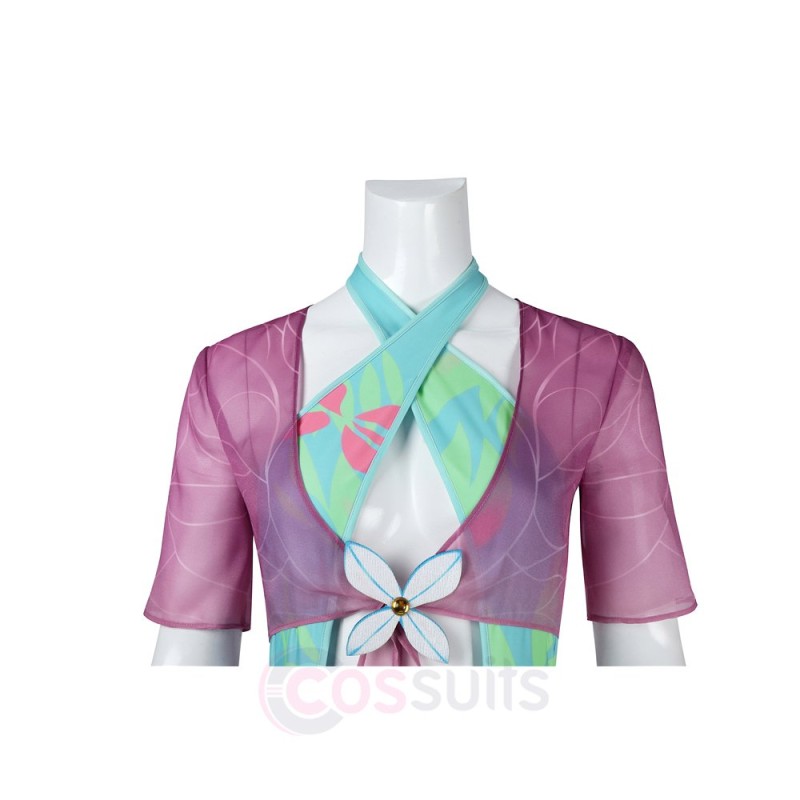 Marvel Rivals Psylocke Breezy Butterfly Swimsuit Cosplay Costume ...