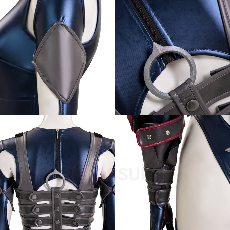 Marvel Rivals Invisible Woman Malice Premium Game Cosplay Costume ...