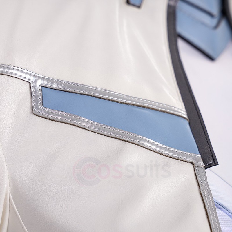 Marvel Rivals Lightforce Dagger White Suit Cosplay Costume Bright Hero ...
