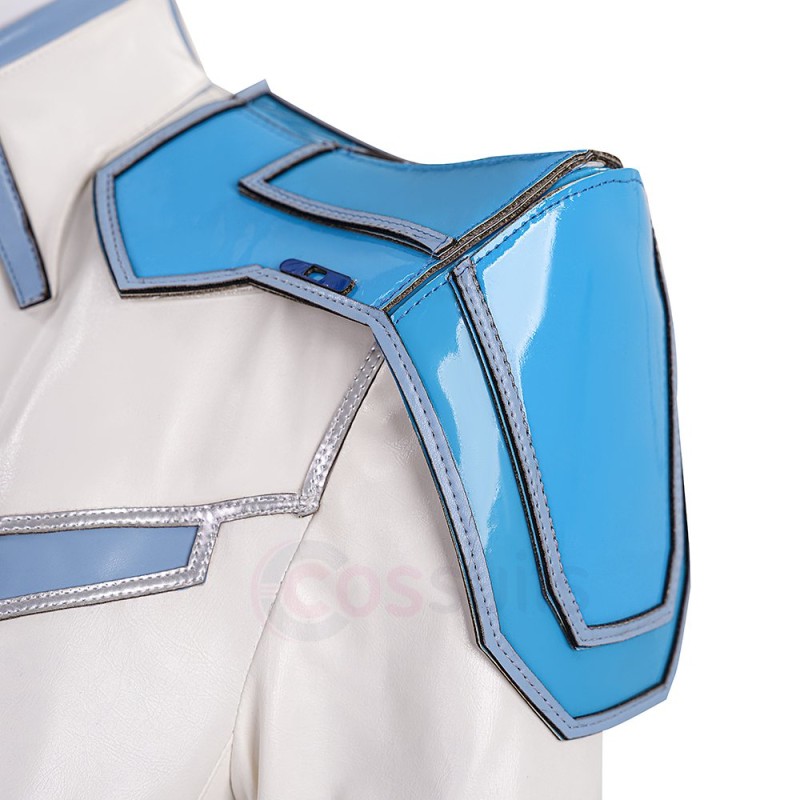 Marvel Rivals Lightforce Dagger White Suit Cosplay Costume Bright Hero ...