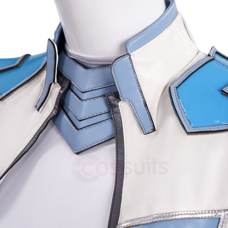Marvel Rivals Lightforce Dagger White Suit Cosplay Costume Bright Hero ...