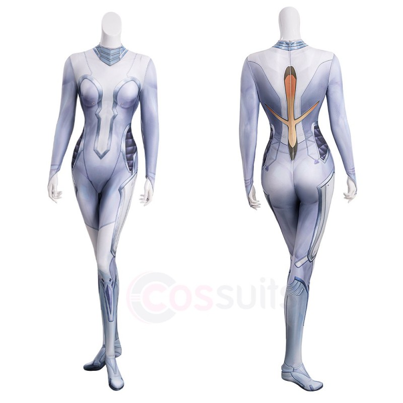 Marvel Rivals Lightforce Dagger White Suit Cosplay Costume Bright Hero ...
