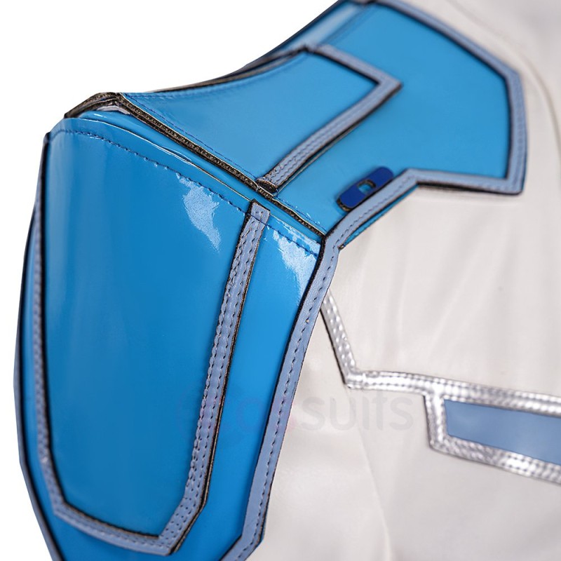 Marvel Rivals Lightforce Dagger White Suit Cosplay Costume Bright Hero ...