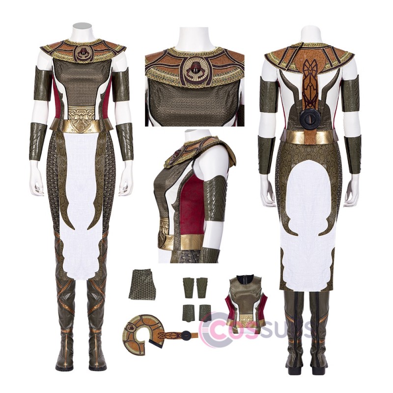 Moon Knight Scarlet Scarab Layla Cosplay Outfits - CosSuits