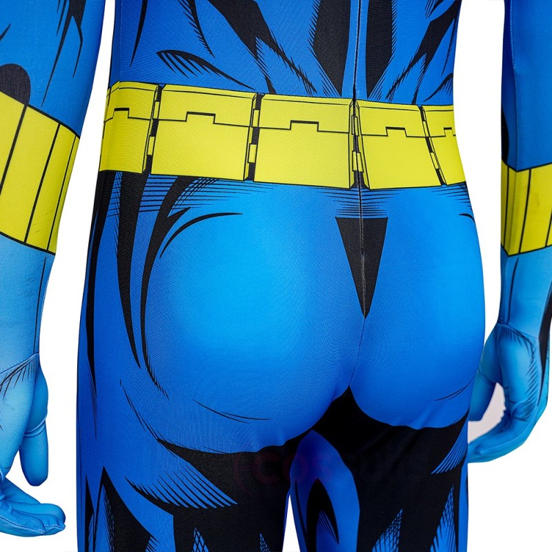 Nightwing Cosplay Costume Blue Jumpsuit New Titans Superhero Halloween ...