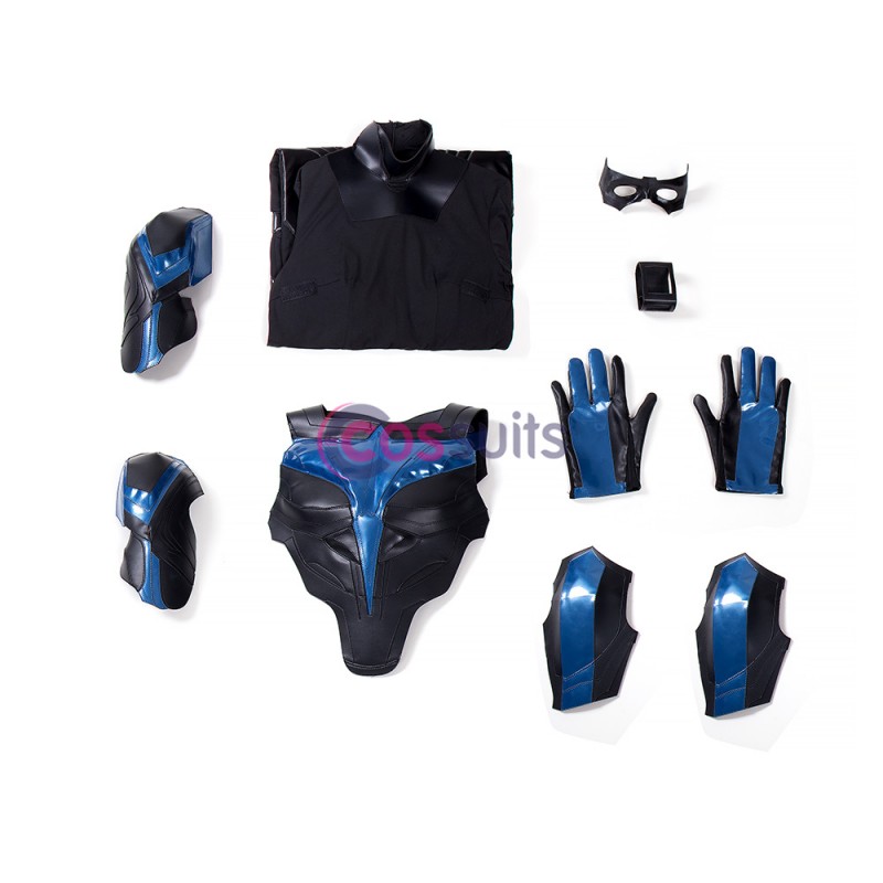 Dick Grayson Cosplay Costume The S1 Dick Grayson Suit - CosSuits