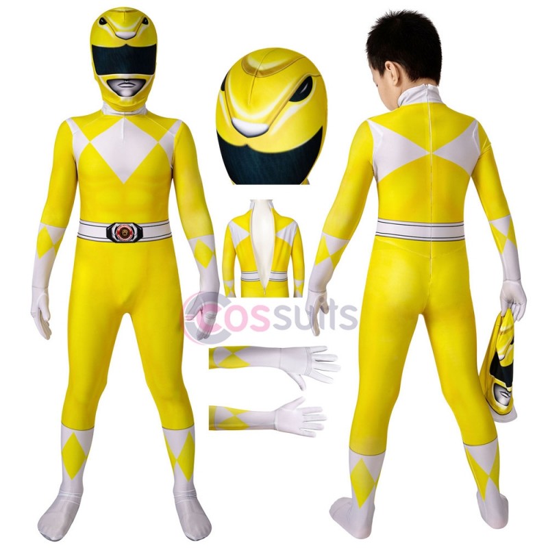Power Rangers Kids Costume Power Rangers Trini Kwan Yellow Ranger ...