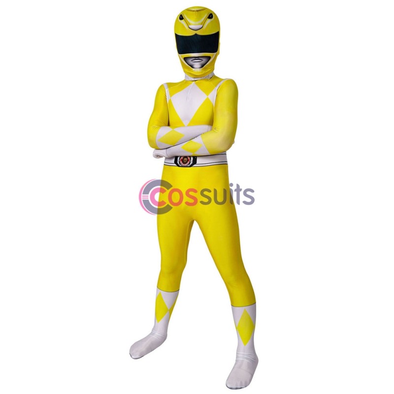 Power Rangers Kids Costume Power Rangers Trini Kwan Yellow Ranger ...