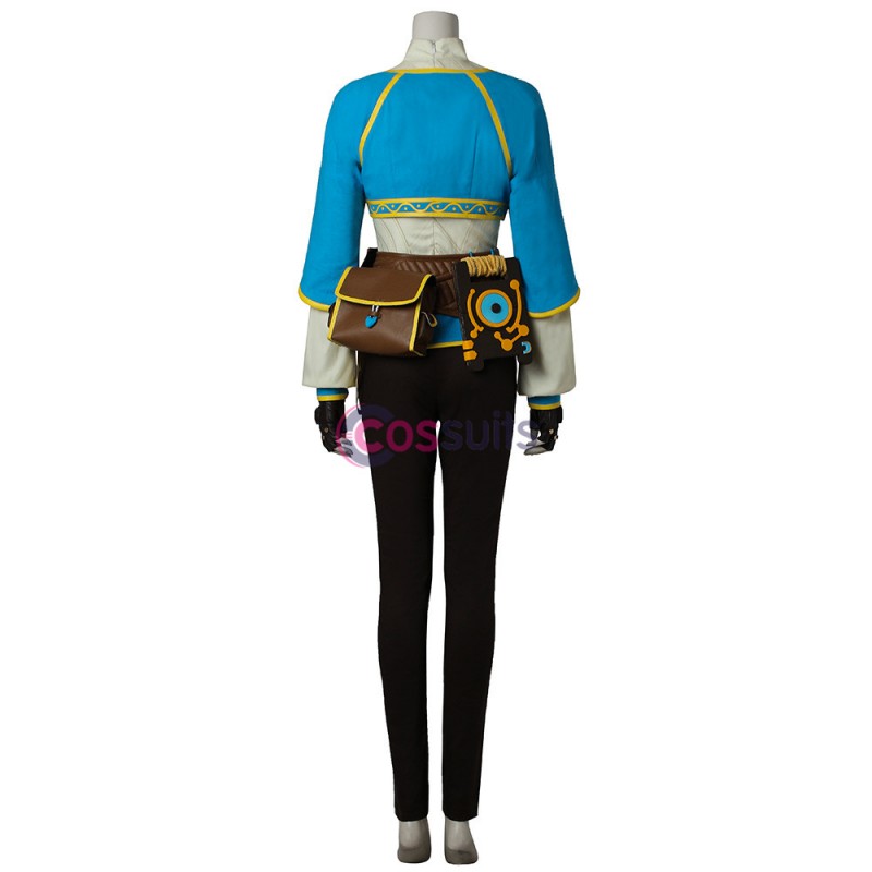 Princess Zelda Blue Costume The Legend of Zelda Breath of the Wild ...