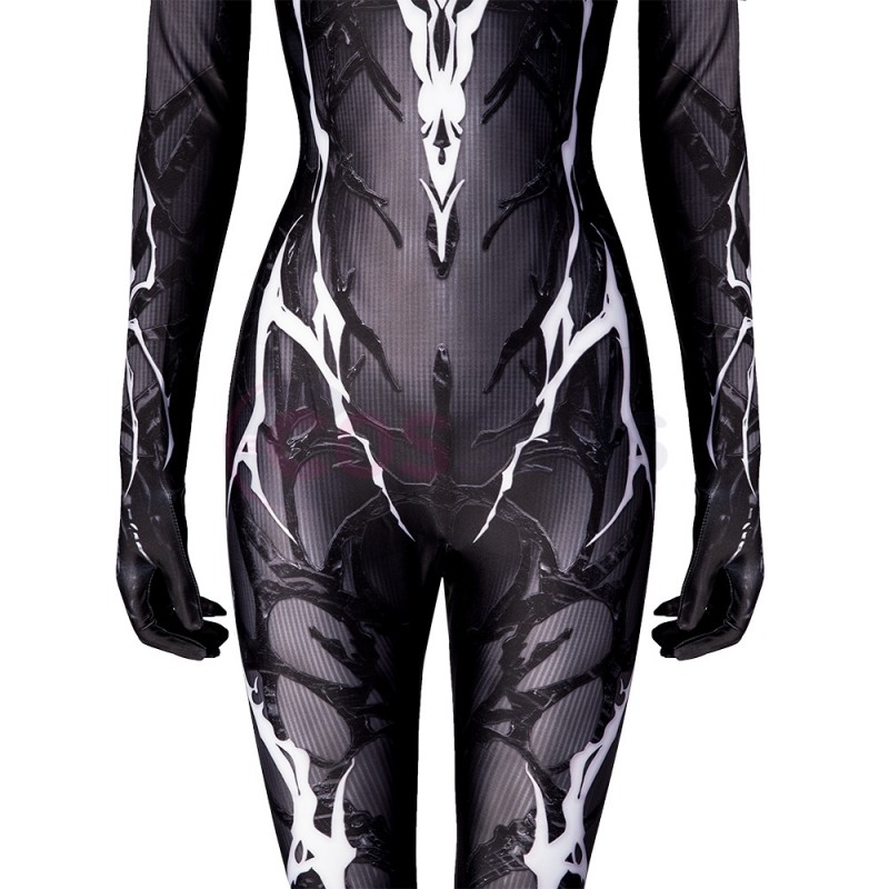 Queen Of The Dark Spiders Costume Female Spiderman Cosplay Suit - CosSuits