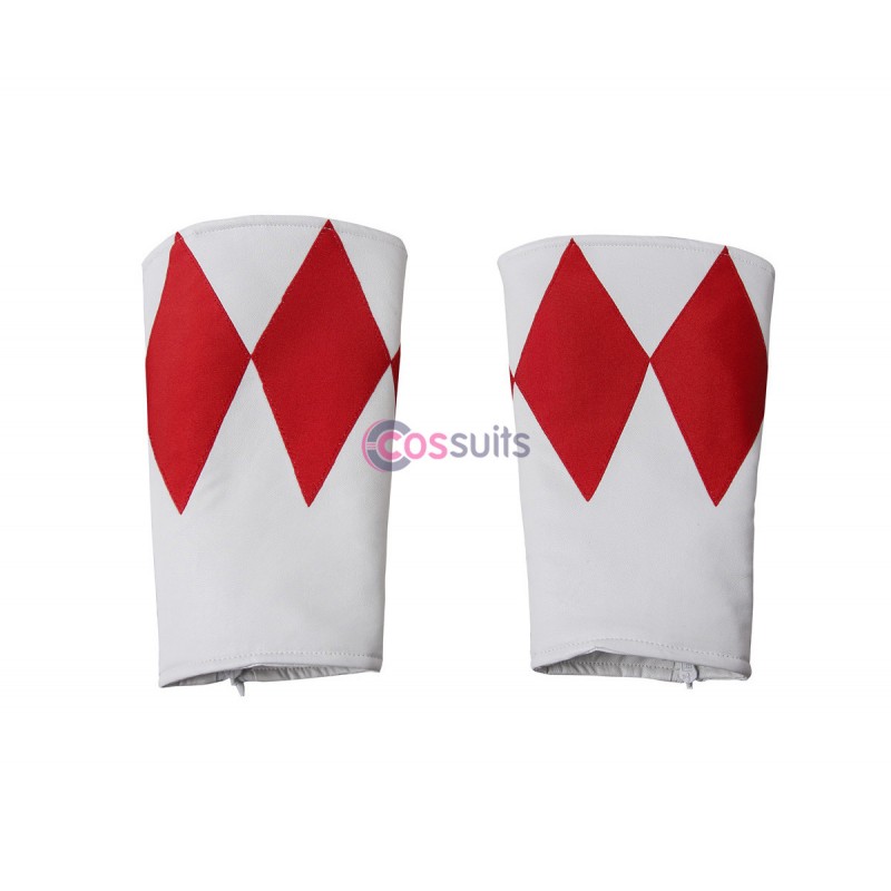 Red Ranger Cosplay Costume Mighty Morphin Power Rangers Cosplay Suit ...