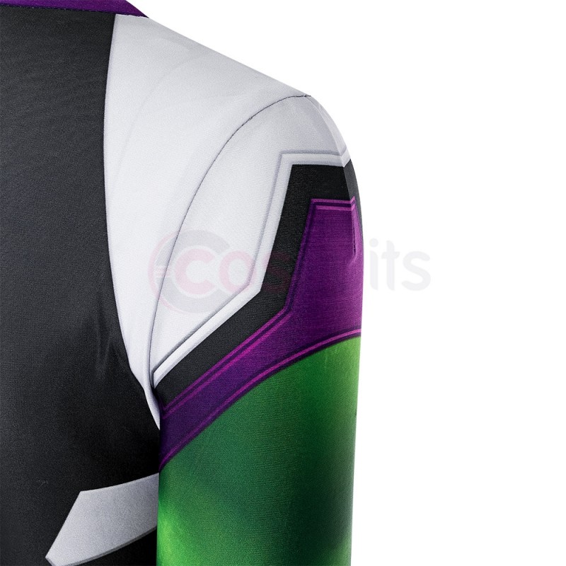 She-Hulk Cosplay Costume Female Hulk Halloween Jumpsuit - CosSuits