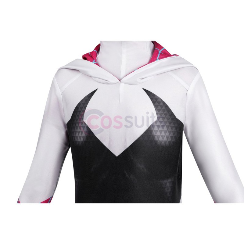 Ready To Ship - Kids Girls Gwen Stacy Cosplay Costume Spider-Man ...