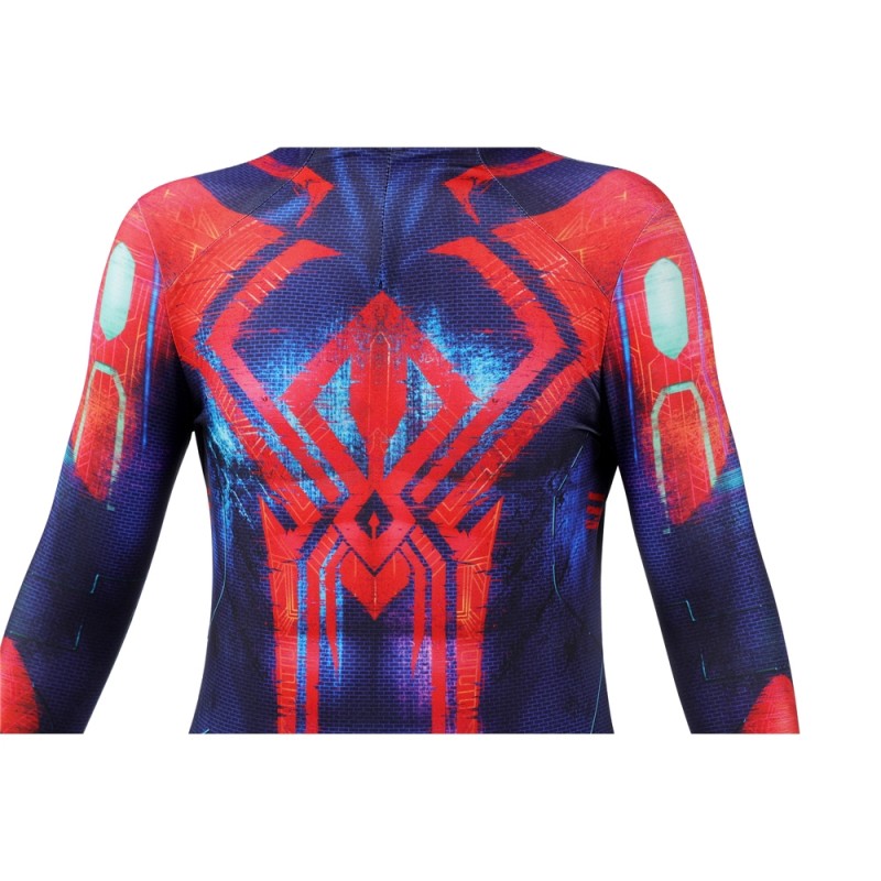 Kids Spider-Man Cosplay Costume 2099 Miguel O'Hara Cosplay Suit - CosSuits