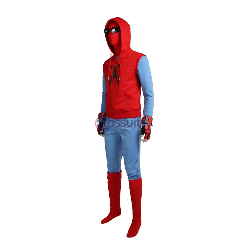Spiderman Suit Homecoming Peter Parker Cosplay Costume - CosSuits