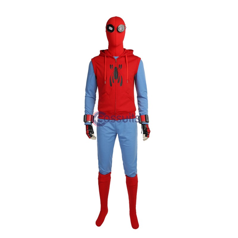 Spiderman Suit Homecoming Peter Parker Cosplay Costume - CosSuits