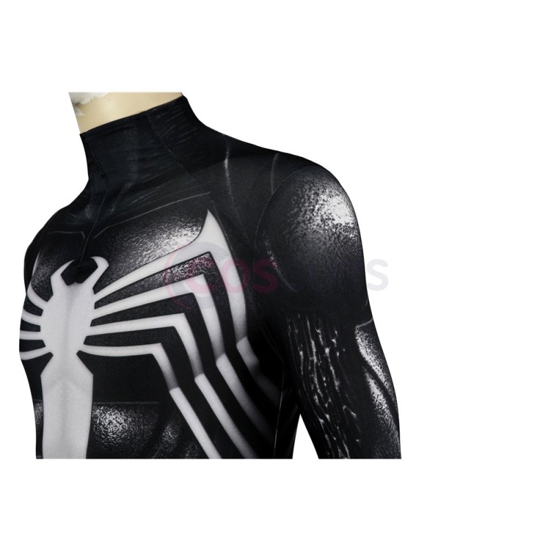 Venom Black Jumpsuit Marvel Spiderman 2 Cosplay Costumes - CosSuits