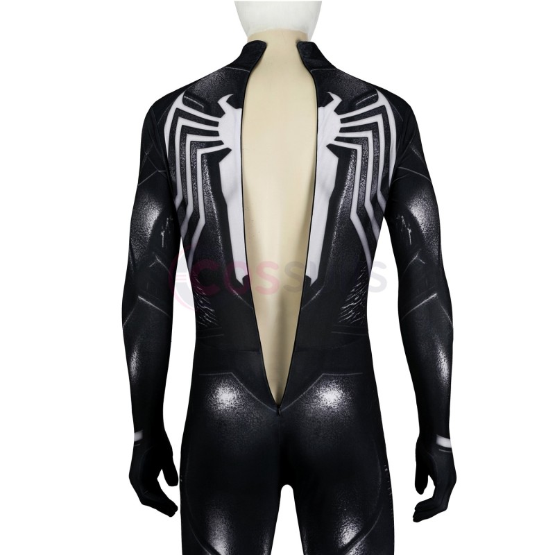 Venom Black Jumpsuit Marvel Spiderman 2 Cosplay Costumes - CosSuits