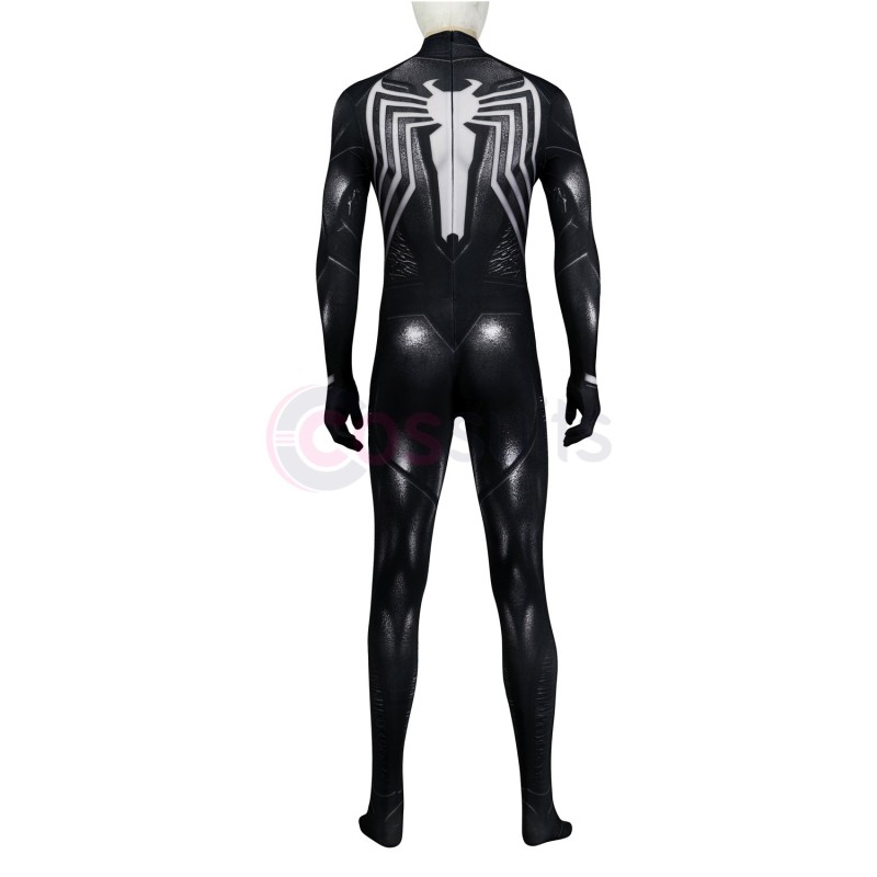 Venom Black Jumpsuit Marvel Spiderman 2 Cosplay Costumes - CosSuits