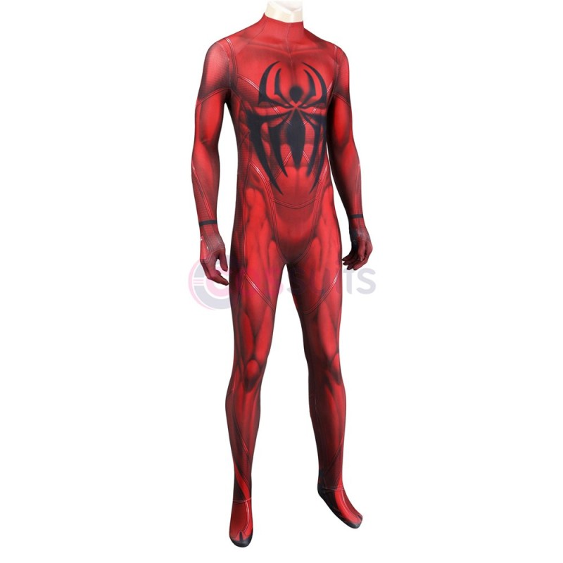 Scarlet Spider Ben Reilly Cosplay Costumes Spider-Man Across The Spider ...
