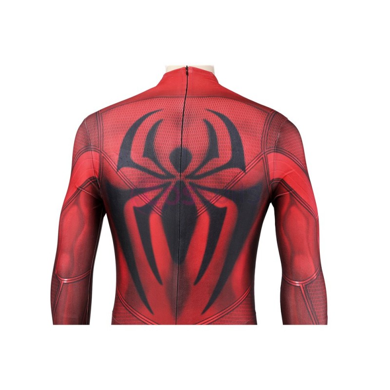 Scarlet Spider Ben Reilly Cosplay Costumes Spider-Man Across The Spider ...