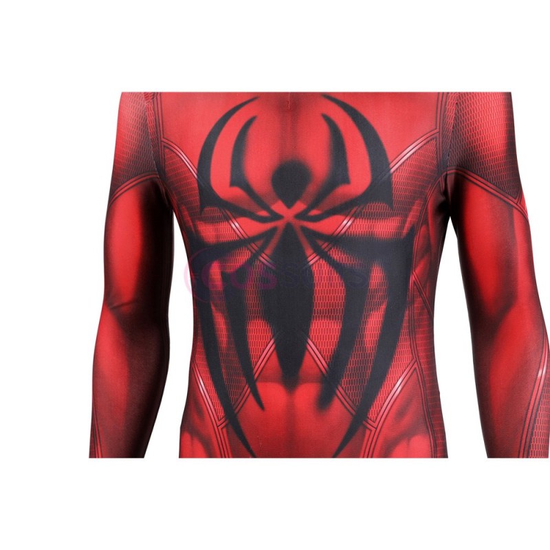 Scarlet Spider Ben Reilly Cosplay Costumes Spider-Man Across The Spider ...