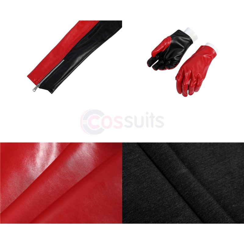 Spider Man 2 Last Stand Cosplay Costumes Red Leather Jacket Cosplay ...