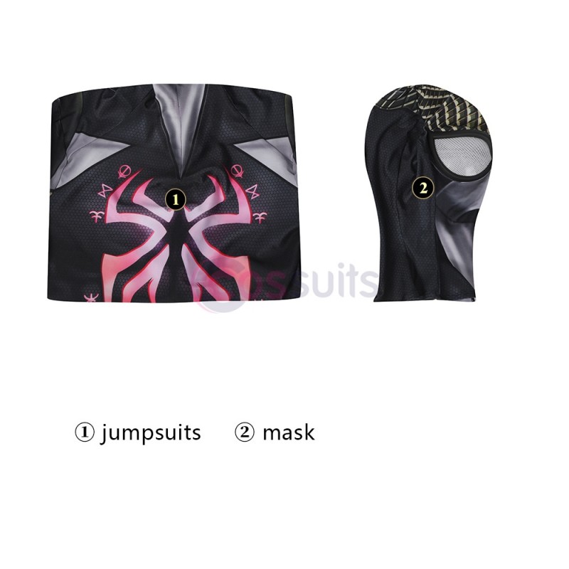 Spiderman Midnight Suns Cosplay Jumpsuit - CosSuits