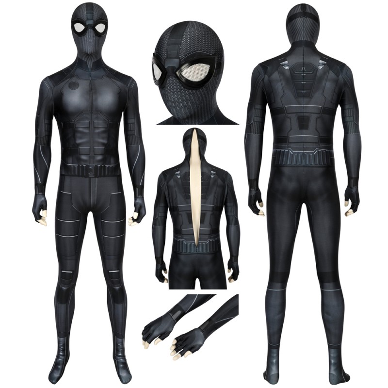 Spiderman Night Monkey Stealth Cosplay Costume Far From Home Peter ...