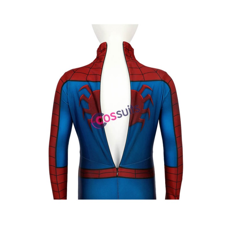 Spiderman PS4 3D Classic Cosplay Suit For Kids Halloween Children ...