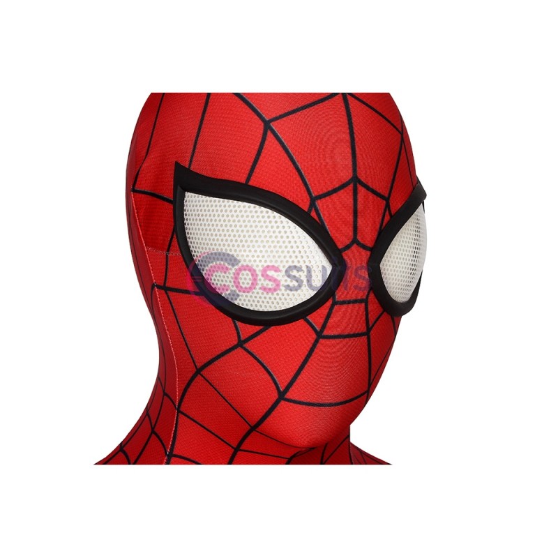 Spiderman ps4 4D Classic Suit Game Spider-man PS4 Cosplay Costume ...