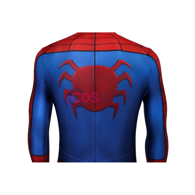 Spiderman ps4 4D Classic Suit Game Spider-man PS4 Cosplay Costume ...