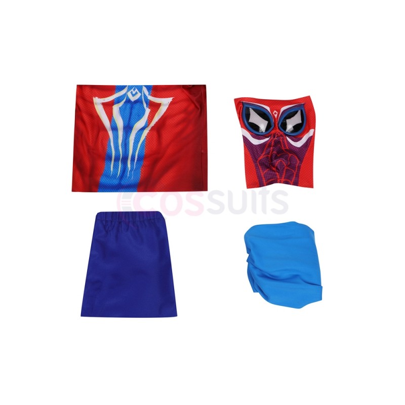 Spider Man India Pavitr Prabhakar Cosplay Costumes - CosSuits