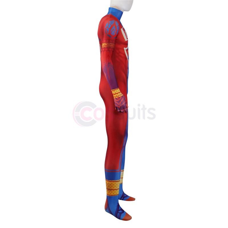 Spider Man India Pavitr Prabhakar Cosplay Costumes - CosSuits