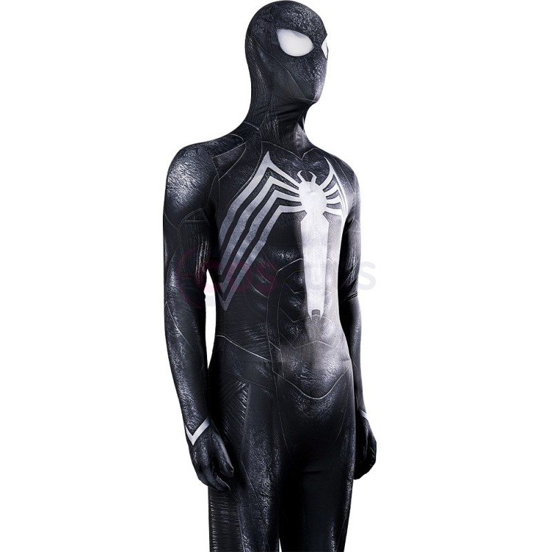 Spider-Man 2 Venom Symbiote PS5 Cosplay Costumes Halloween Suit - CosSuits