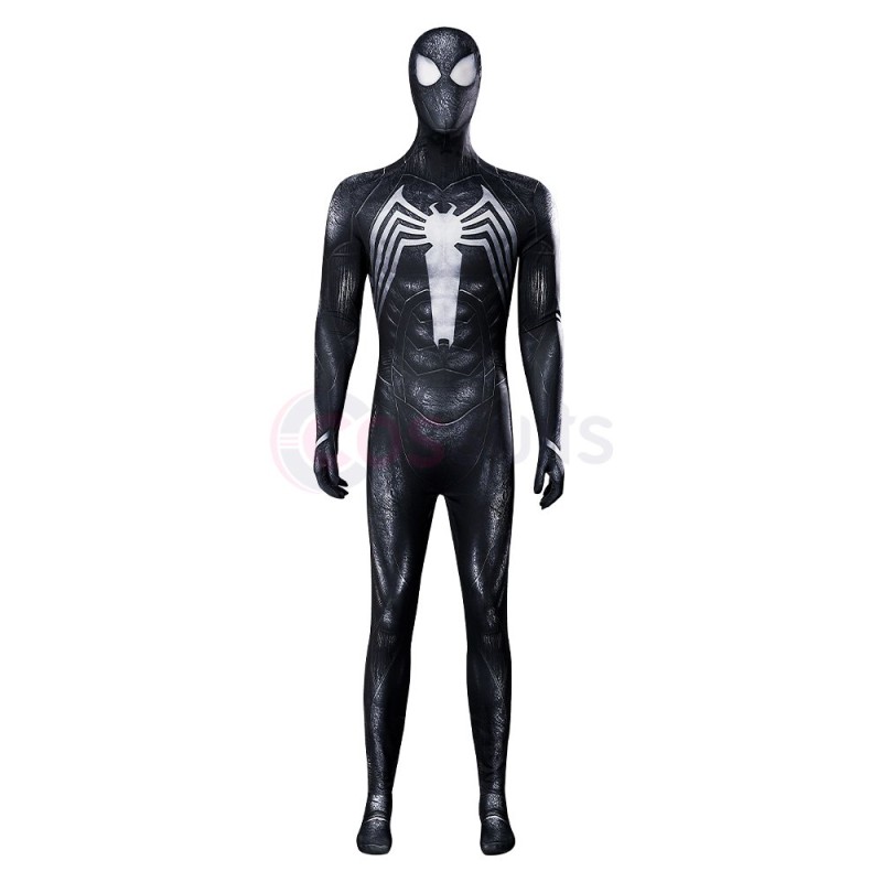 Spider-Man 2 Venom Symbiote PS5 Cosplay Costumes Halloween Suit - CosSuits