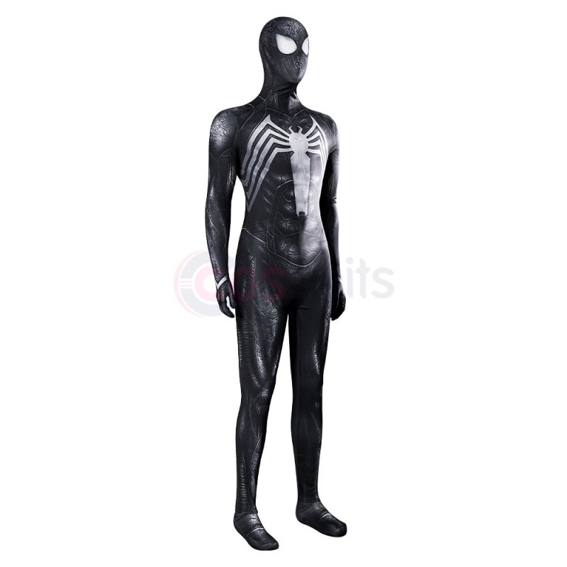 Spider-Man 2 Venom Symbiote PS5 Cosplay Costumes Halloween Suit - CosSuits