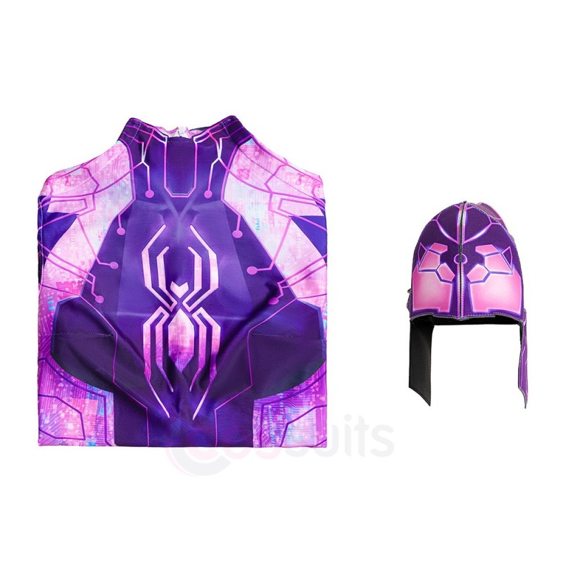 Female Spider-Byte Cosplay Costume Across the Spider-Verse Halloween ...