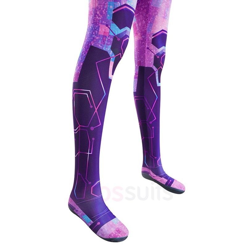 Female Spider-Byte Cosplay Costume Across the Spider-Verse Halloween ...