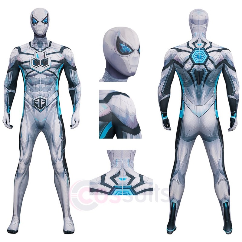 Marvel Rivals Spider-Man Future Foundation Cosplay Jumpsuit Halloween ...
