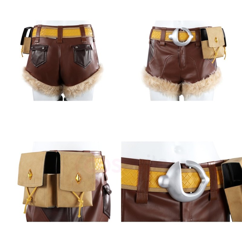 Marvel Rivals Squirrel Girl Version 2 Halloween Cosplay Costumes - CosSuits