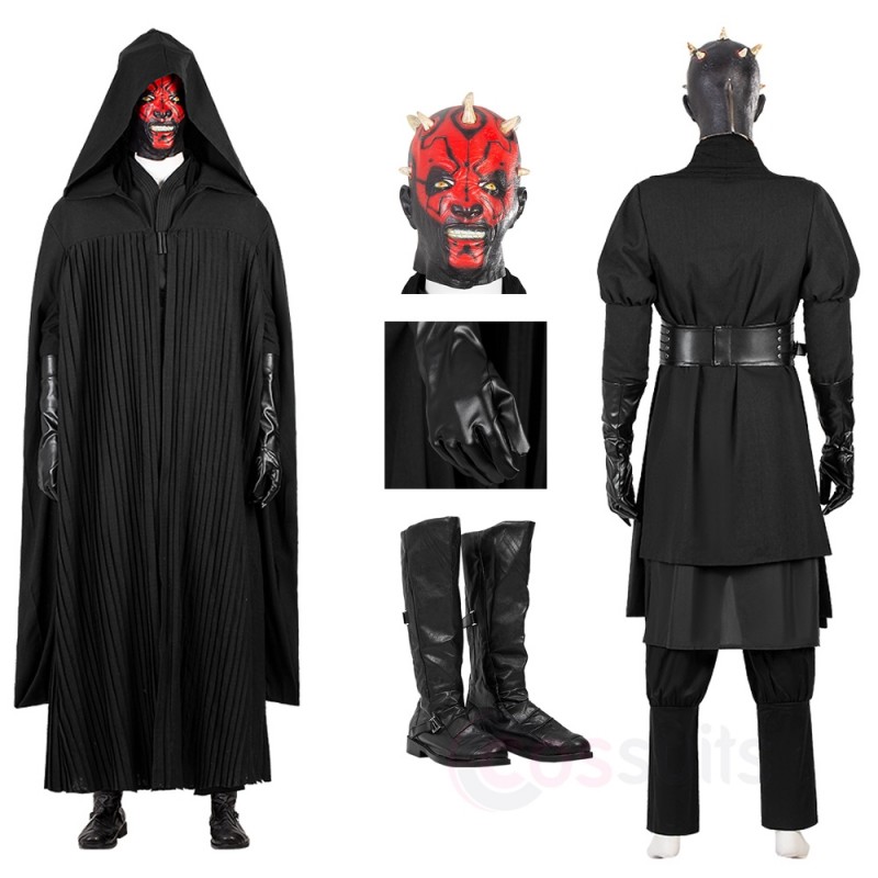Darth Maul Cosplay Costume Star Wars Cosplay Outfit - CosSuits