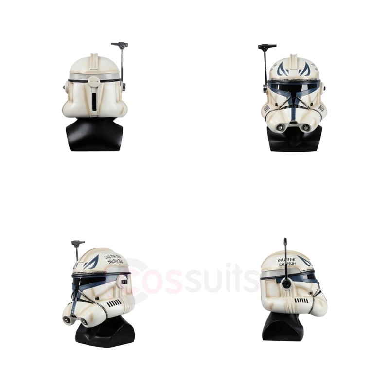 Star Wars The Clone Wars Captain Rex Cosplay Costume Full Halloween ...